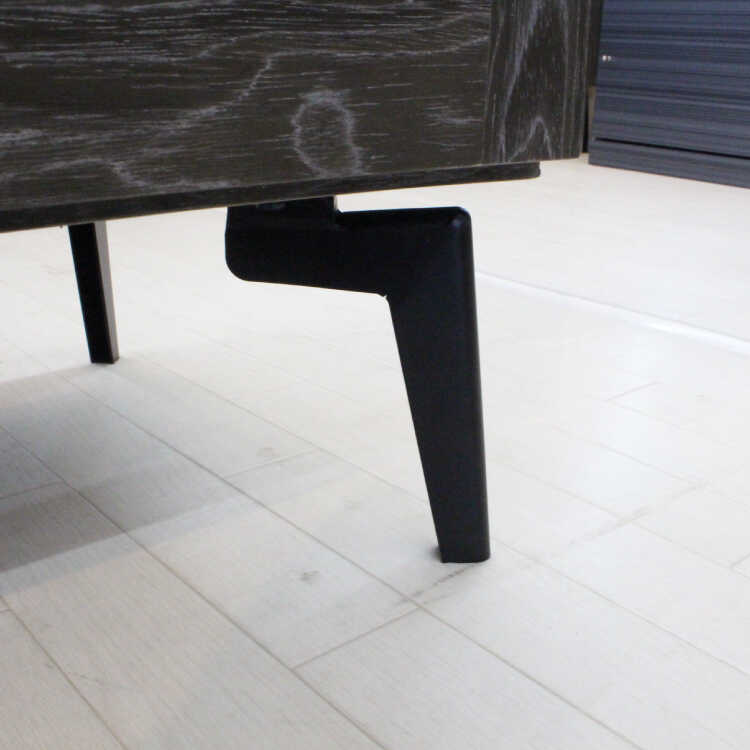 RA-3562 モダングレーなサイドボード｜幅120天然木突板・完成品